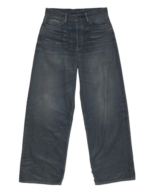 Acne Studios 1981 Logo-Patch Jeans in Blue for Men | Lyst