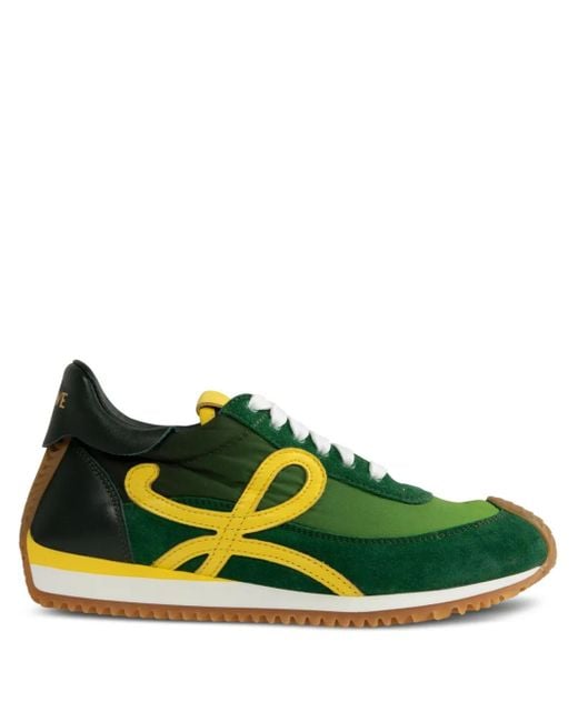 Loewe Flow Runner 2.0 Sneakers in Green | Lyst