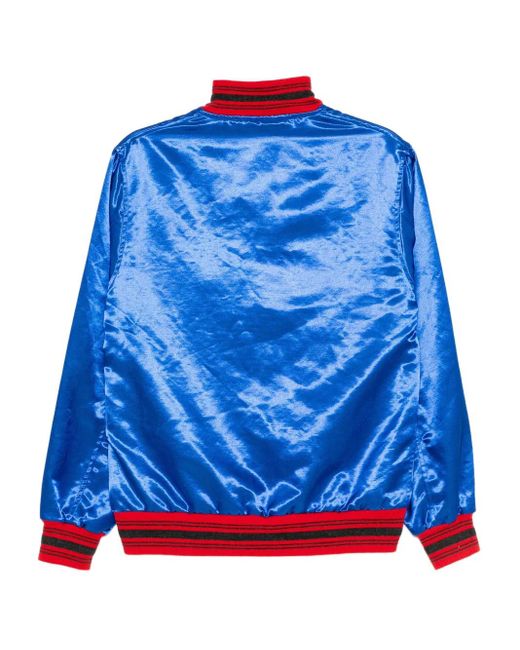 The Brooklyn Circus Varsity Bomber Jacket in Blue for Men | Lyst