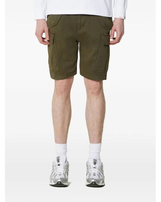 Alpha Industries Airman Cargo Pocket Shorts in Green for Men | Lyst UK