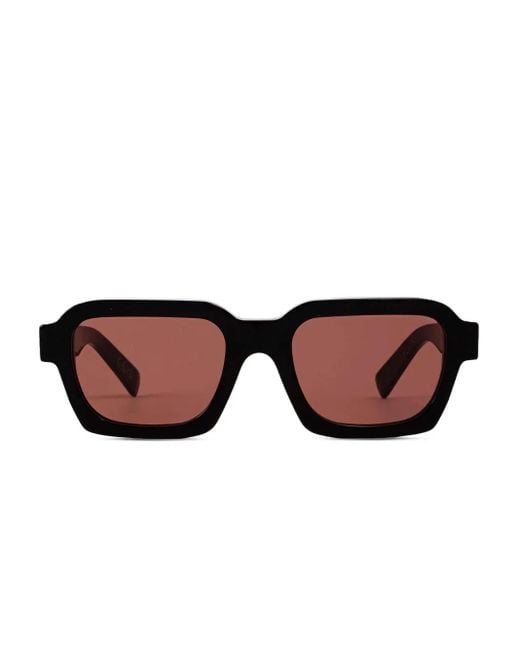 Retrosuperfuture Rectangle-Frame Sunglasses in Brown | Lyst UK