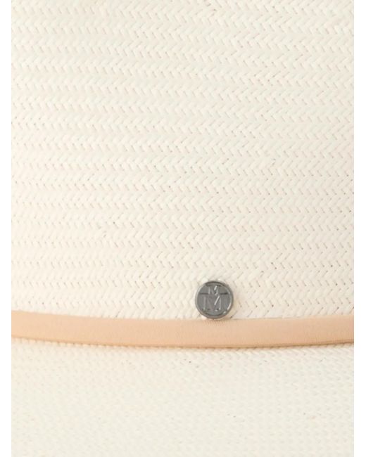Maison Michel André Hat in Natural for Men | Lyst UK