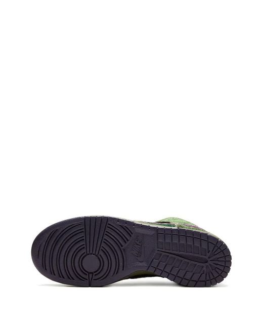 Nike Dunk High Premium Sb "skunks" Shoes in Green for Men | Lyst UK