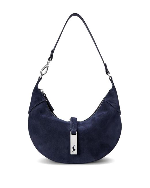 Polo Ralph Lauren Mini Polo Id Shoulder Bag in Blue | Lyst