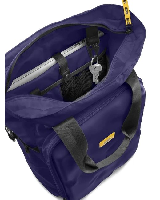 Crash Baggage Quilted Top-Handle Backpack in Blue | Lyst