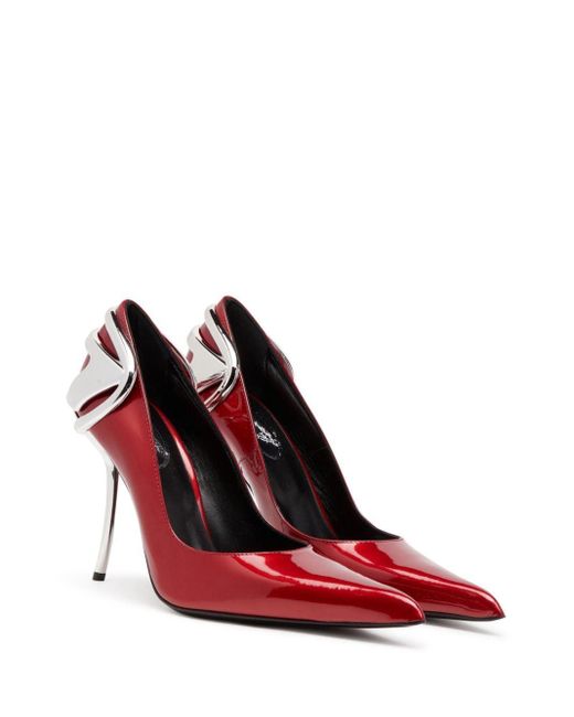 DIESEL 105Mm D-Ten&Half P Pumps in Red | Lyst