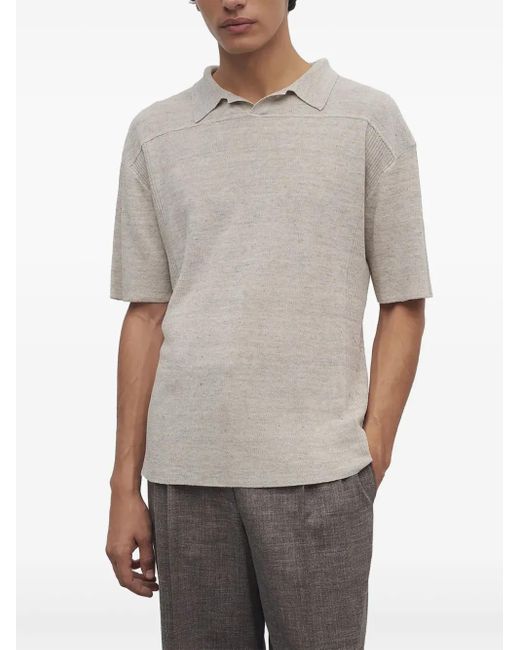 The Row Reggie Polo Shirt in White for Men | Lyst