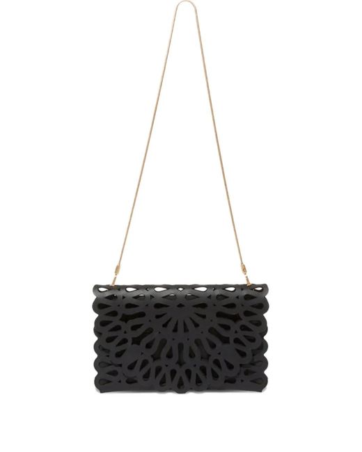 Jonathan Simkhai Mccall Laser Cut Clutch Bag in White | Lyst UK