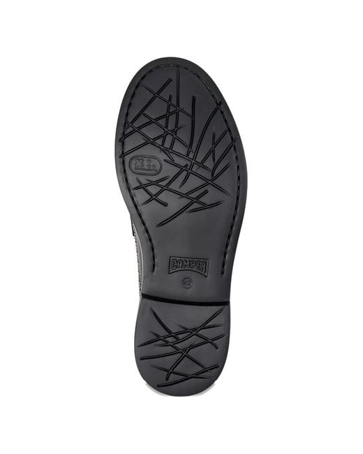 Camper Dean Twins Leather Loafers in Black for Men | Lyst UK