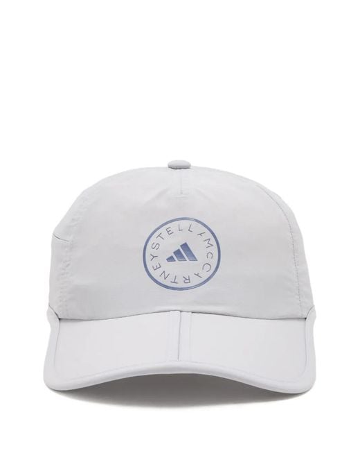 adidas By Stella McCartney Logo Cap in White | Lyst UK