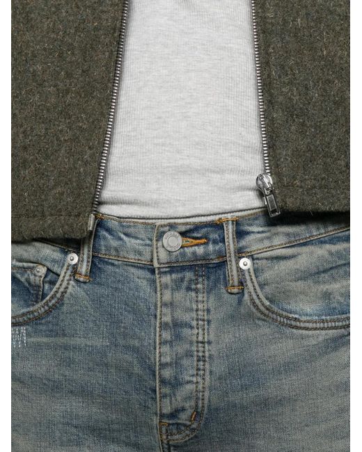 Purple Brand P001 Ripped Jeans in Grey for Men | Lyst UK