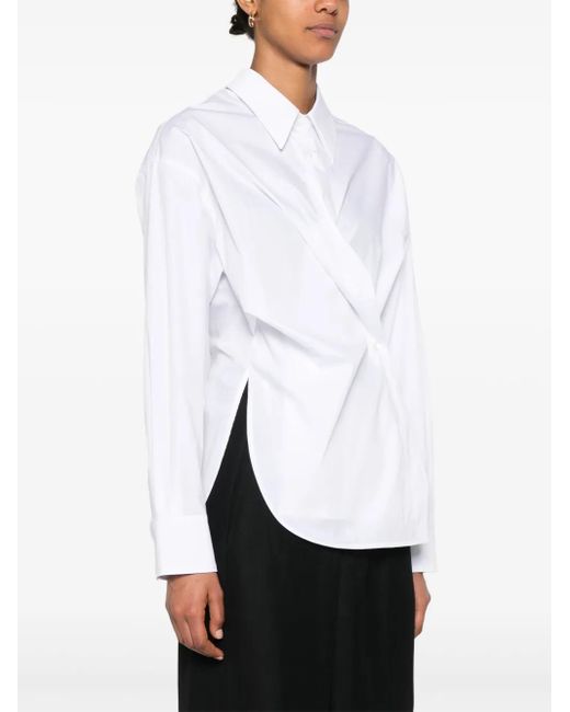 Tela Rotella Shirt in White | Lyst