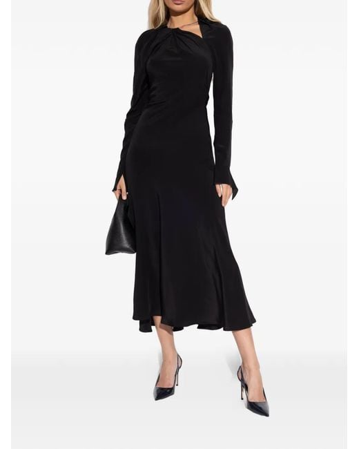 Stuart Weitzman Cutout Pointed Pumps in Black | Lyst UK