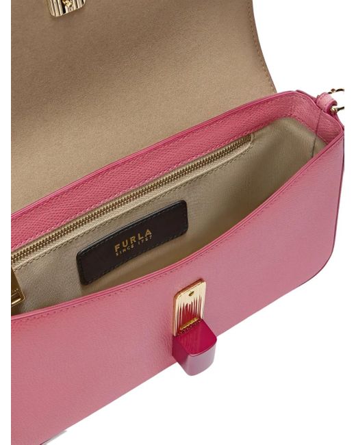Furla Iride Flap-Lock Bag in Pink | Lyst UK