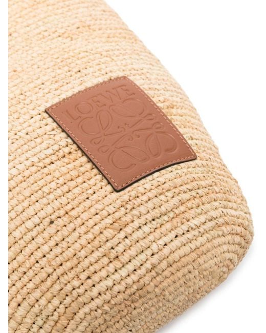 Loewe Woven Tote Bag in Natural | Lyst