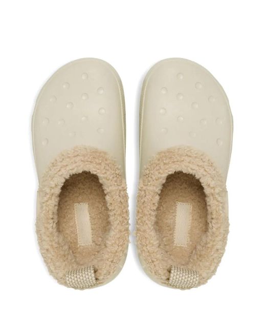 Crocs™ Classic Lined Shorty Clogs in White | Lyst