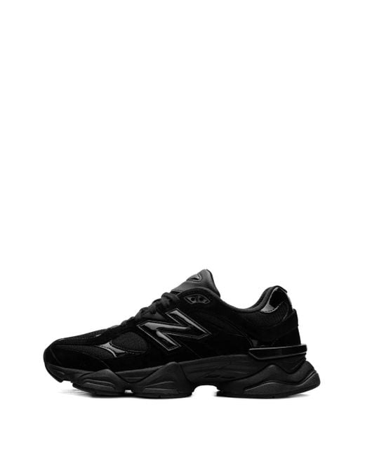 New Balance 9060 "Triple Patent" Sneakers in Black | Lyst