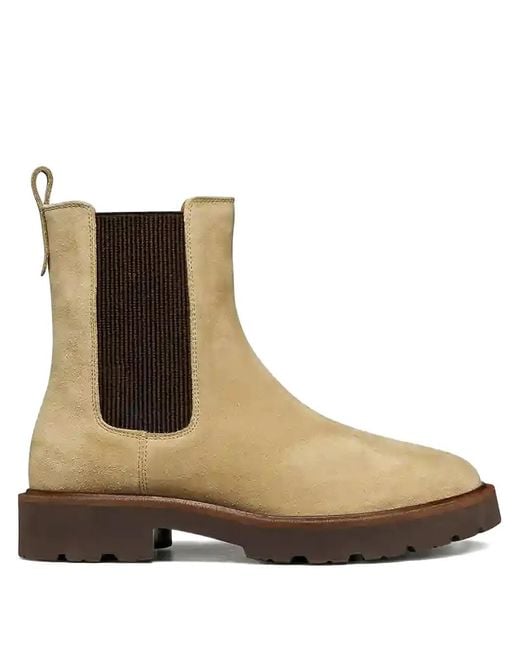 Geox 40Mm Norize Pull-Tab Lug-Sole Boots in Brown | Lyst UK