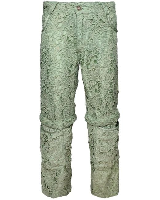 Earthling VIP Lust Convertible Jeans in Green for Men | Lyst UK