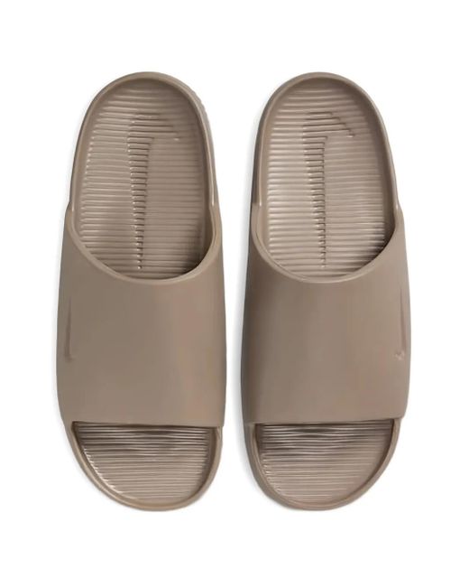 Nike Calm "Mink" Slides in Brown | Lyst