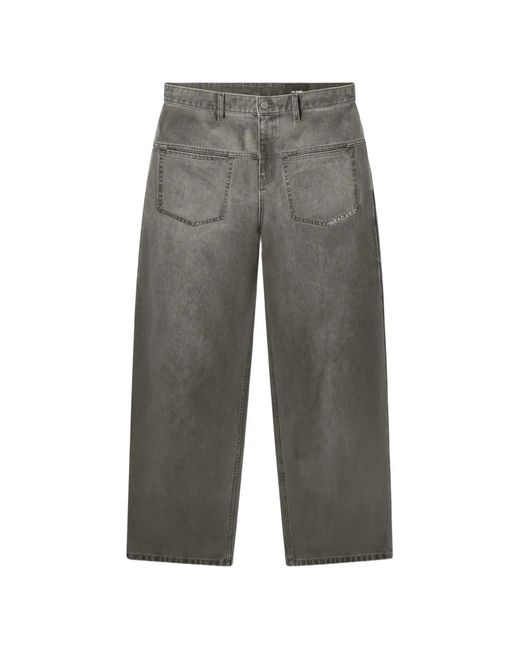 Axel Arigato Inverted Jeans in Gray | Lyst