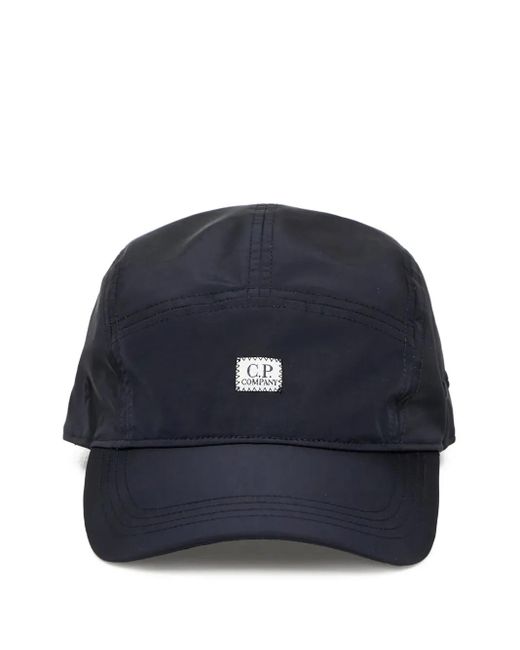 C.P. Company Chrome-R Logo-Appliqué Baseball Cap in Blue | Lyst