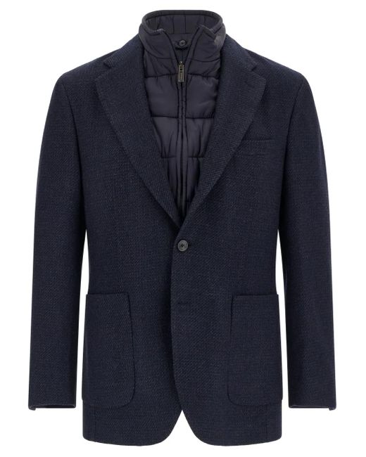 BOGGI Patch-Pockets Jacket in Blue for Men | Lyst UK