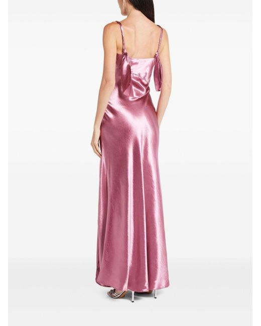 LoveShackFancy Slip Dress in Pink | Lyst