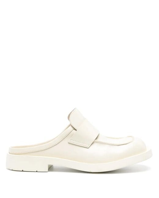 CAMPERLAB Mil 1978 Backless Loafers in White | Lyst UK