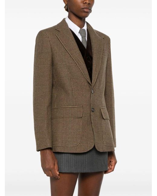 Polo Ralph Lauren Heritage Blazer in Brown | Lyst