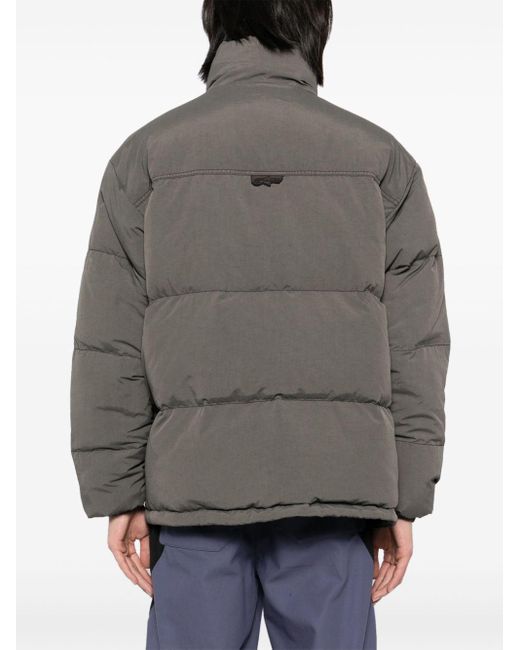 Aape By A Bathing Ape Moonface Logo Puffer Jacket in Gray for Men | Lyst
