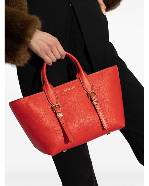 Michael Kors Moore Tote Bag in Red | Lyst