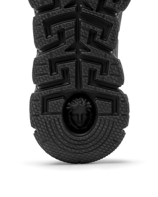 Versace Lace-Up Sneakers in Blue for Men | Lyst UK
