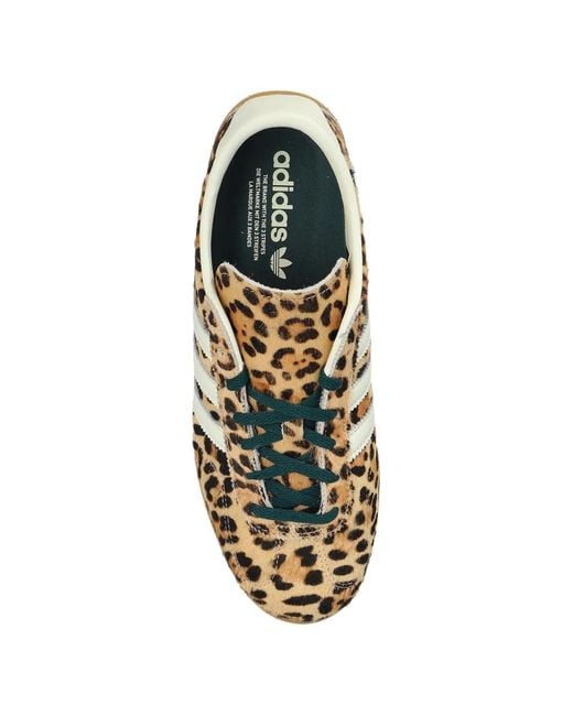 adidas Samba Animal-Print Sneakers in Brown | Lyst UK