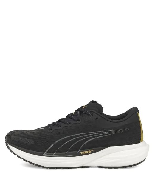 PUMA Deviate Nitro 2 Team/ Sneakers in Black | Lyst