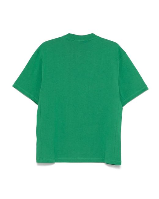 Coperni X Puma Logo-Embroidered T-Shirt in Green | Lyst
