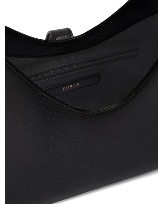 Furla Mini Iride Logo-Detail Tote Bag in Black | Lyst UK