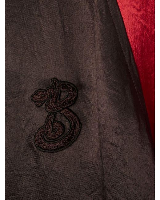 Burberry B Snake Jacket in Red for Men | Lyst