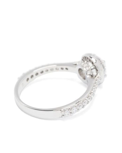 Swarovski Una Angelic Cocktail Ring in White | Lyst