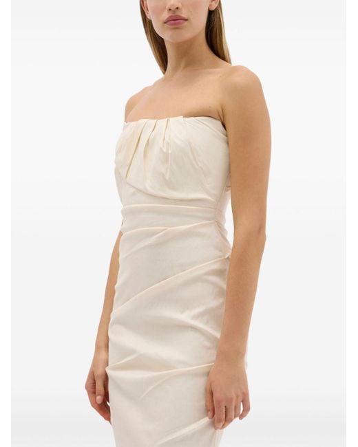 Rachel Gilbert Sienna Maxi Dress in White | Lyst