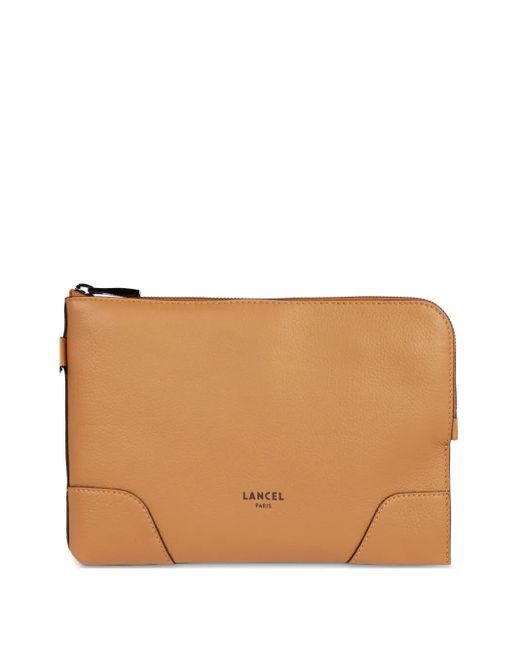 Lancel Charlie Pouch in Brown for Men | Lyst