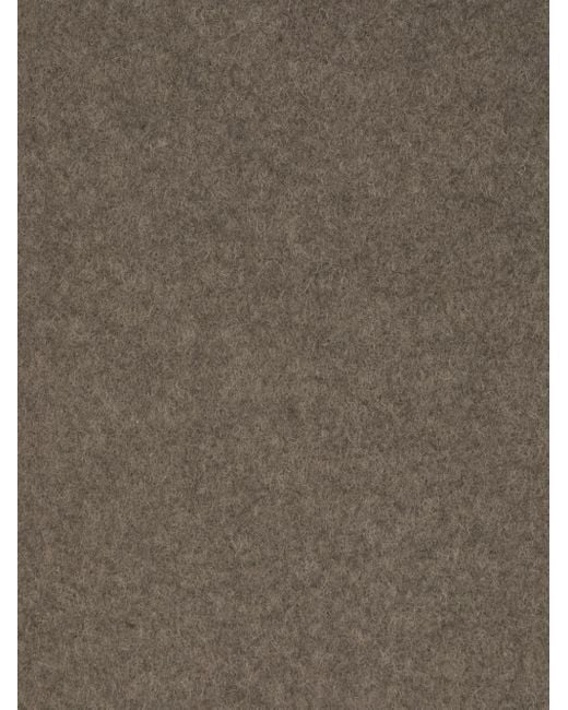 Lemaire Logo-Tag Scarf in Gray | Lyst