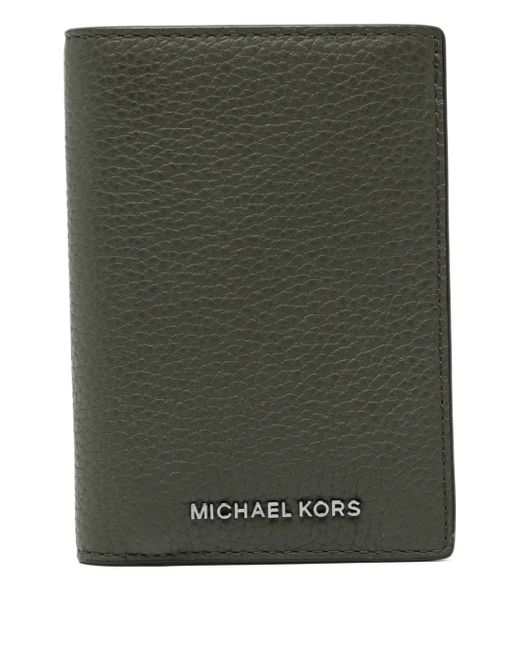 Michael Kors Hudson Card Case in Green for Men | Lyst UK