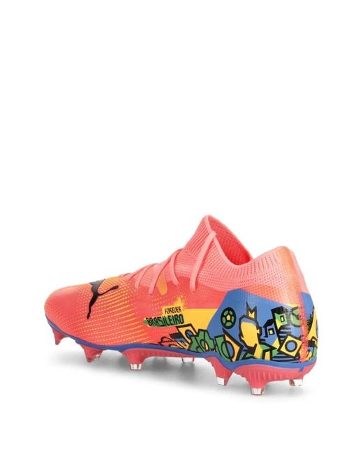 PUMA X Neymar Jr Future 7 Match Cleats in Pink for Men | Lyst UK