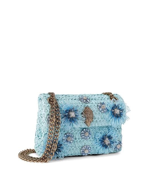Kurt Geiger Kensington Shoulder Bag in Blue | Lyst UK