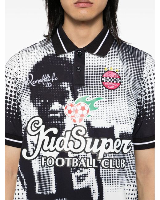 Kidsuper X Ronaldinho Shirt in Black for Men | Lyst