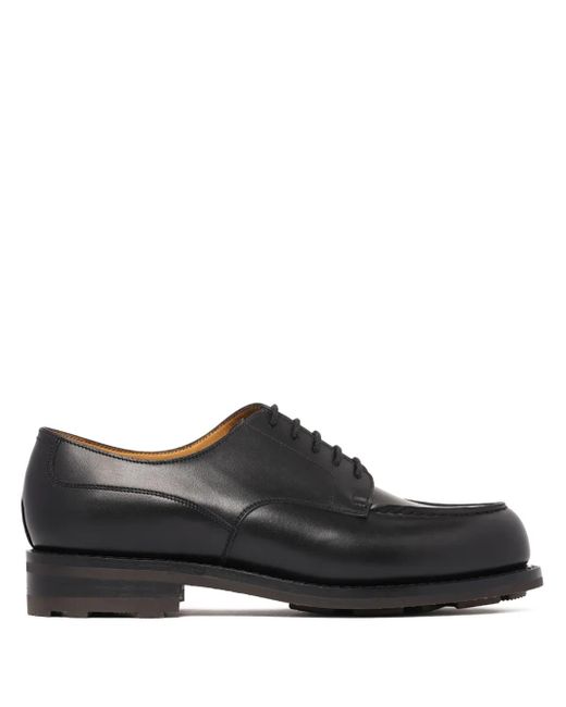 J.M. Weston Leather Derby Shoes in Black for Men | Lyst