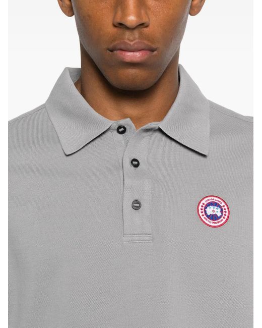 Canada Goose Polo Shirts in Grey for Men | Lyst UK