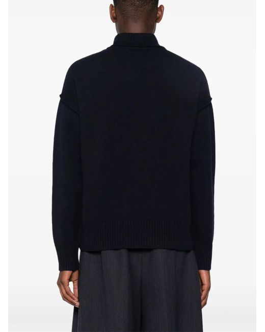 Ami Paris Sweaters in Blue for Men | Lyst UK