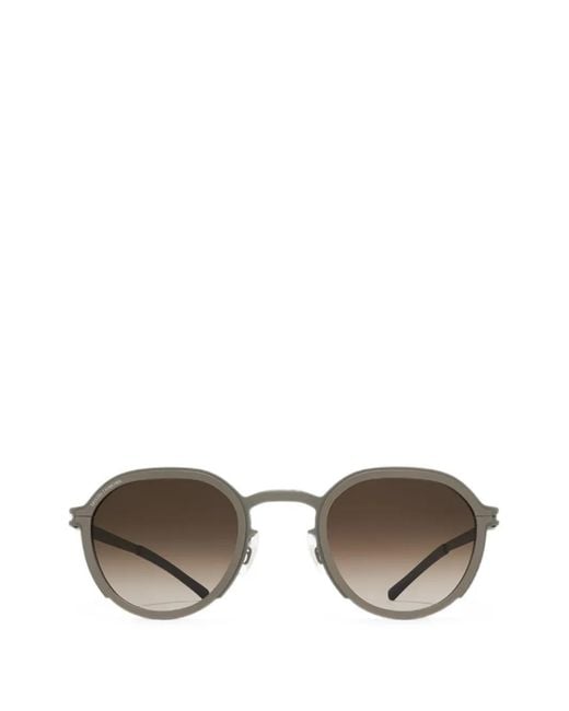 Mykita X Rimowa Heritage Round-Frame Sunglasses in Green | Lyst UK